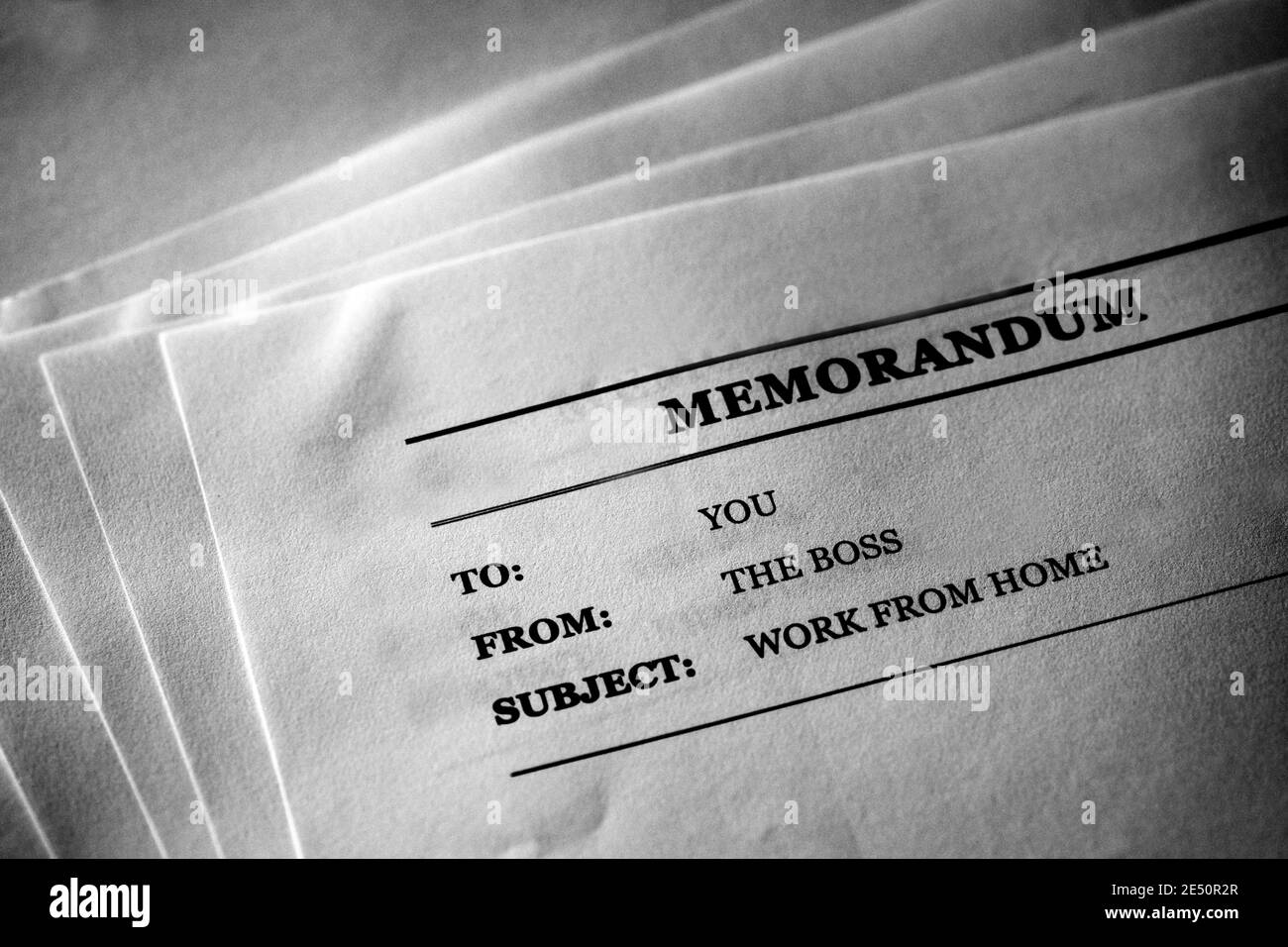 Pandemic work Black and White Stock Photos & Images - Alamy