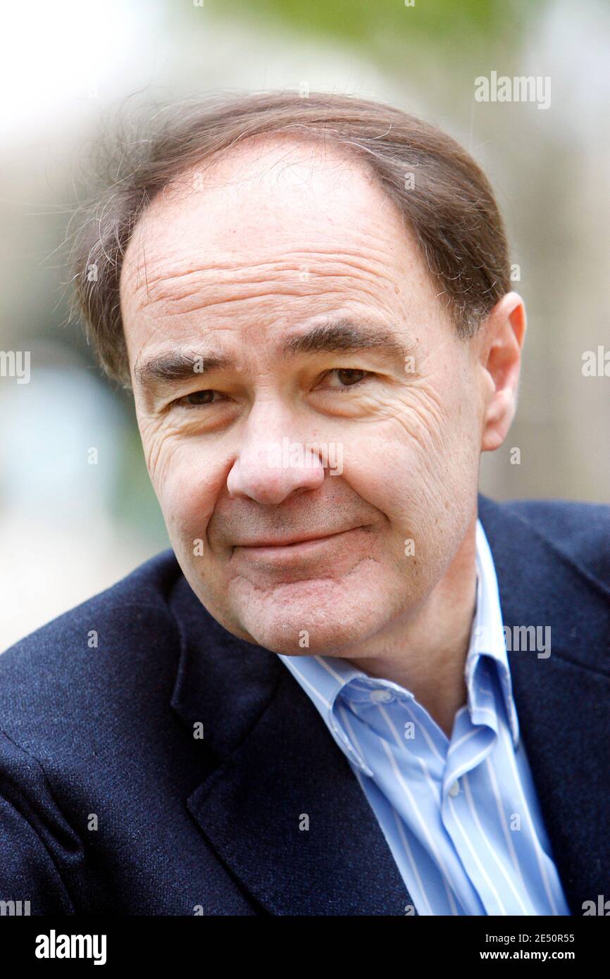 Banker Francois-Xavier Bordeaux poses in Bordeaux, France on March 30 ...