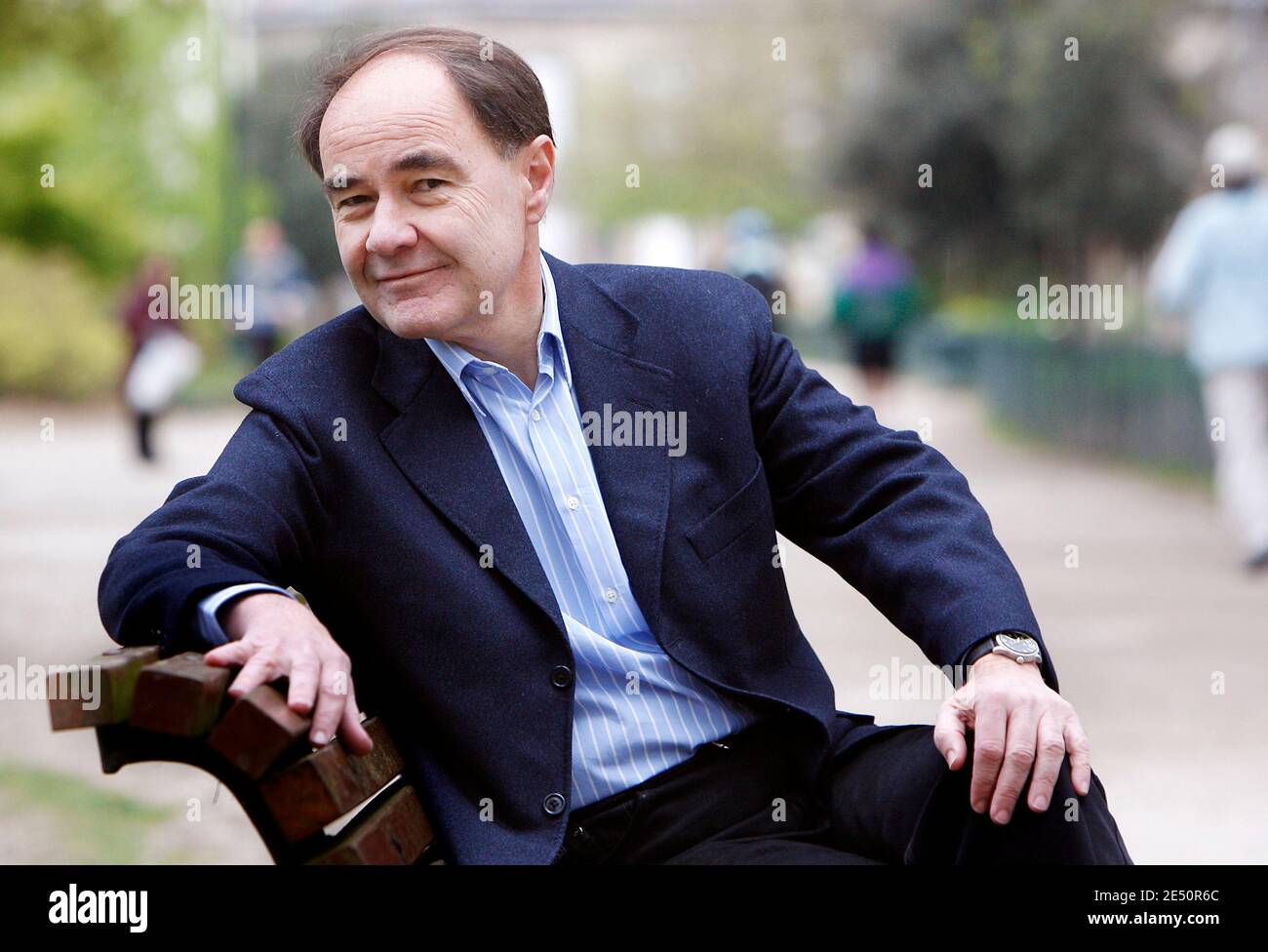 Banker Francois-Xavier Bordeaux poses in Bordeaux, France on March 30 ...