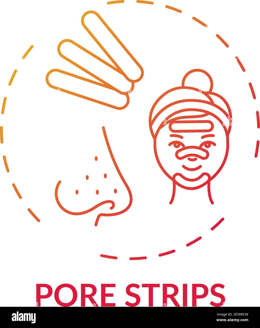 Face strips Cut Out Stock Images & Pictures - Alamy