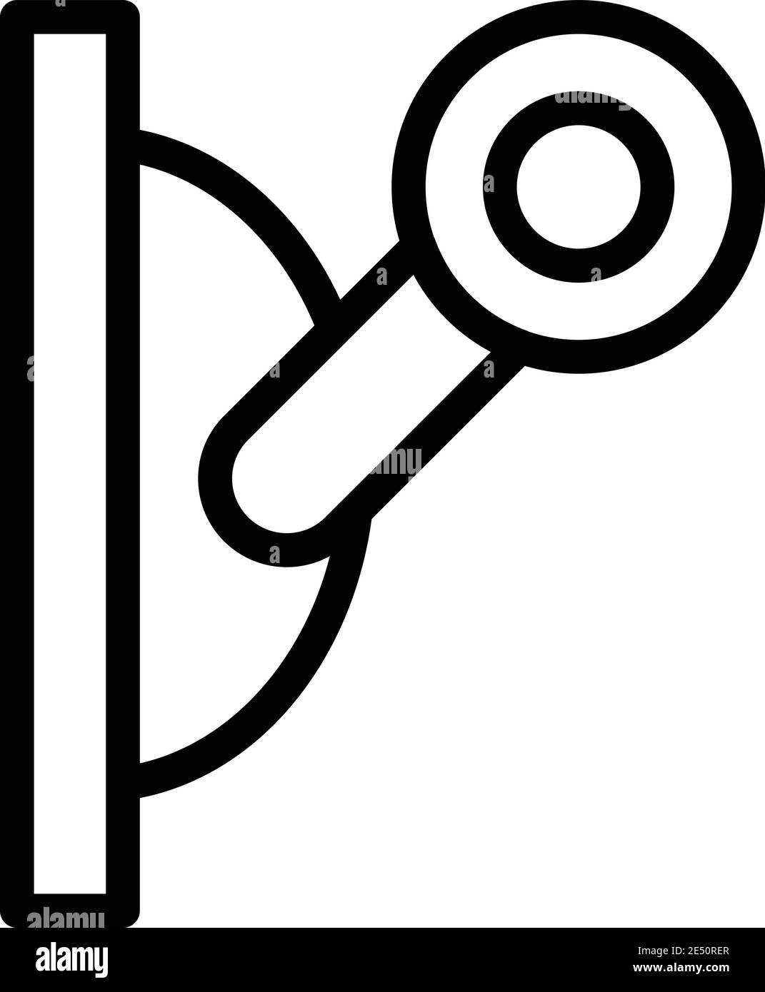 Toggle switch icon. Outline toggle switch vector icon for web design ...