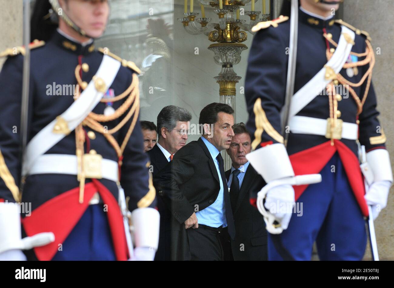 French President's diplomatic advisor and Jean-David Levitte, French ...