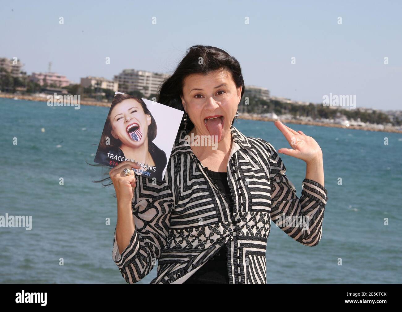 Actress Tracey Ullman poses at a photocall during the MIP TV Featuring ...