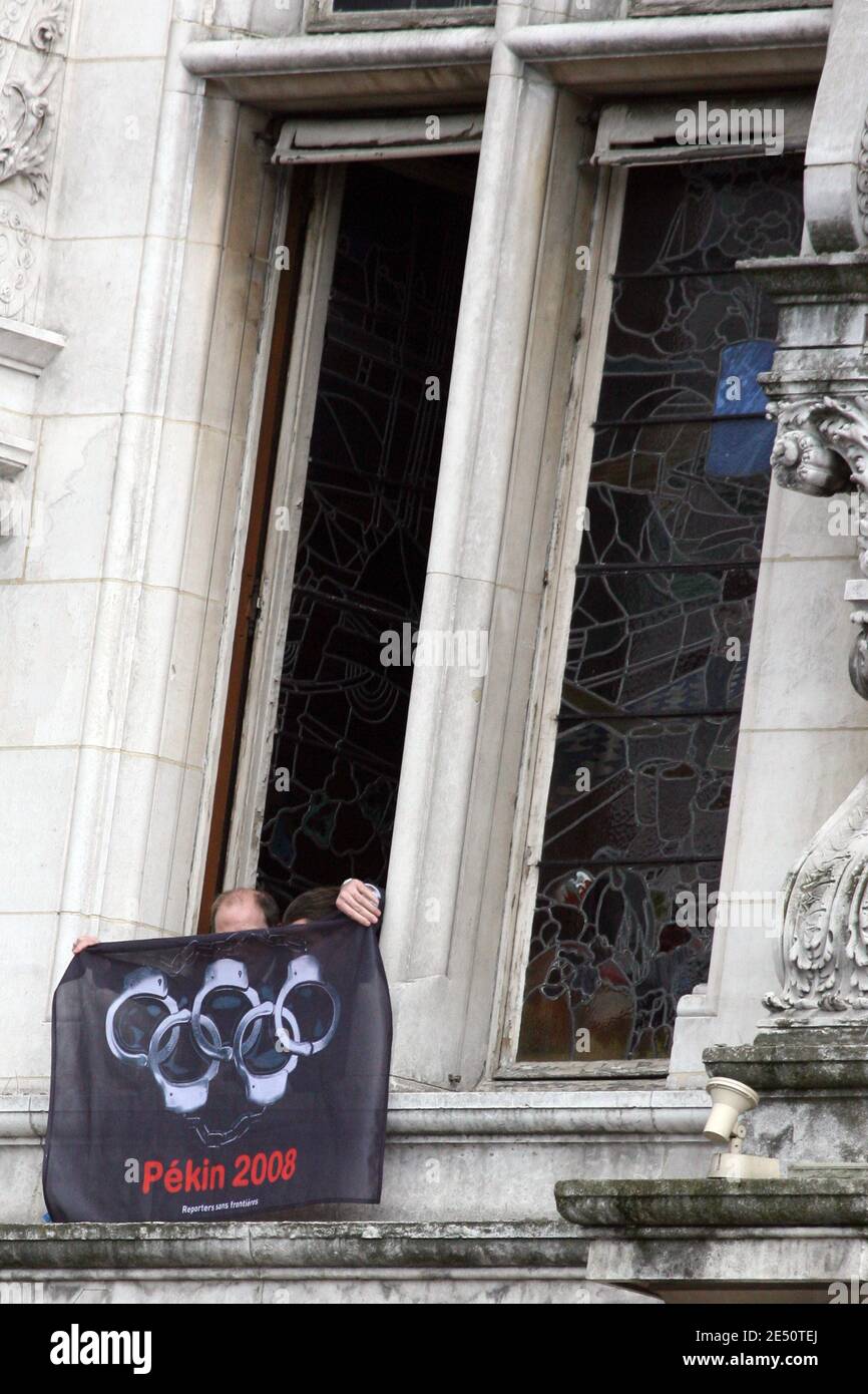 Flag france olympic rings hi-res stock photography and images - Alamy