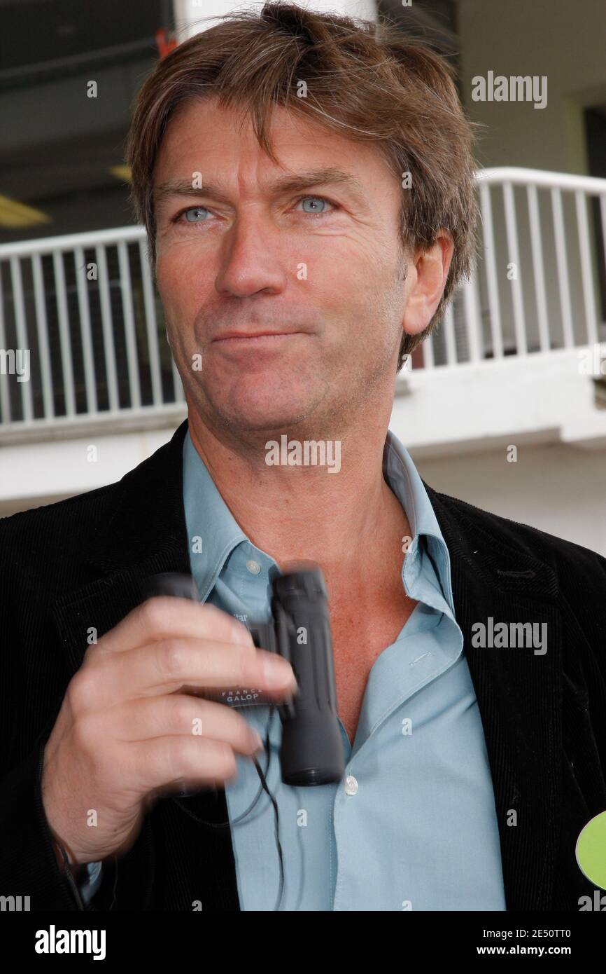 French actor Philippe Caroit attends the 'Dimanches de France Galop ...