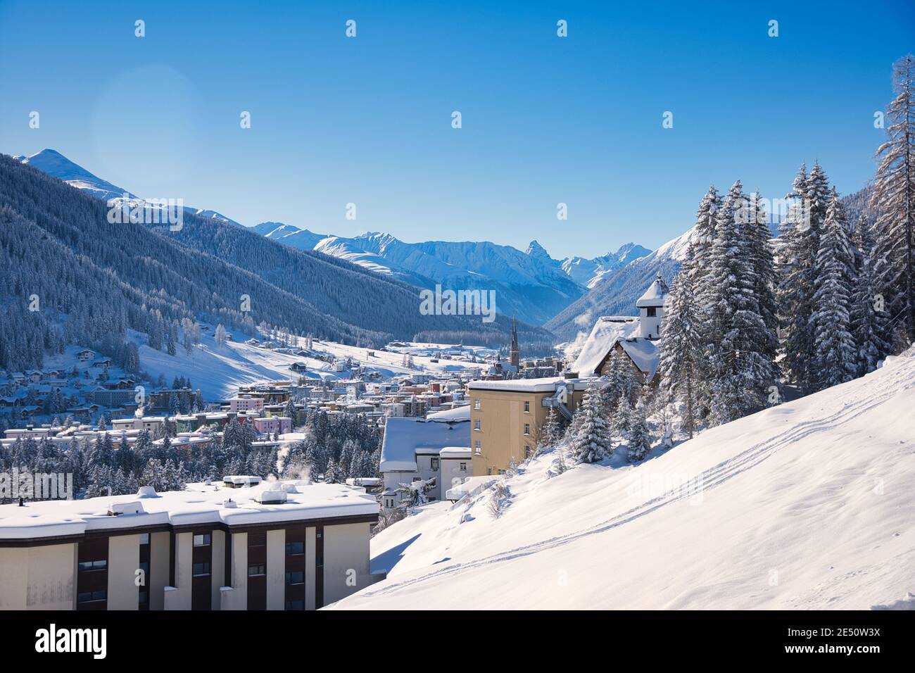 Davos architecture hi-res stock photography and images - Alamy