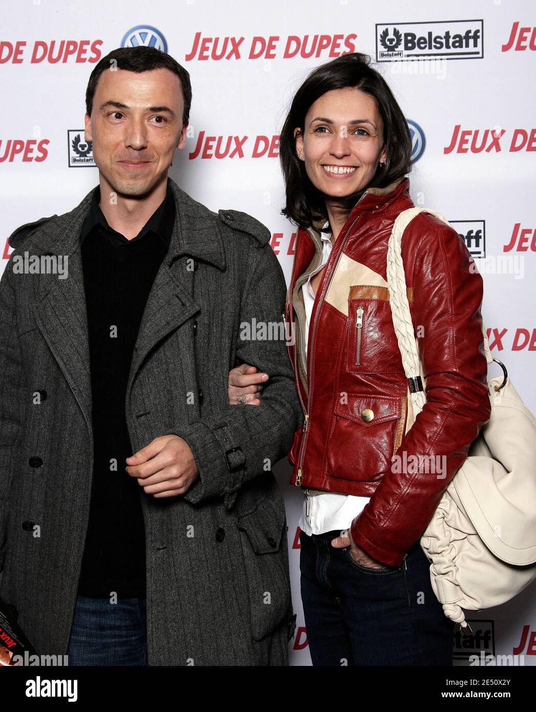 Adeline Blondieau and a friend attend the French premiere of George ...