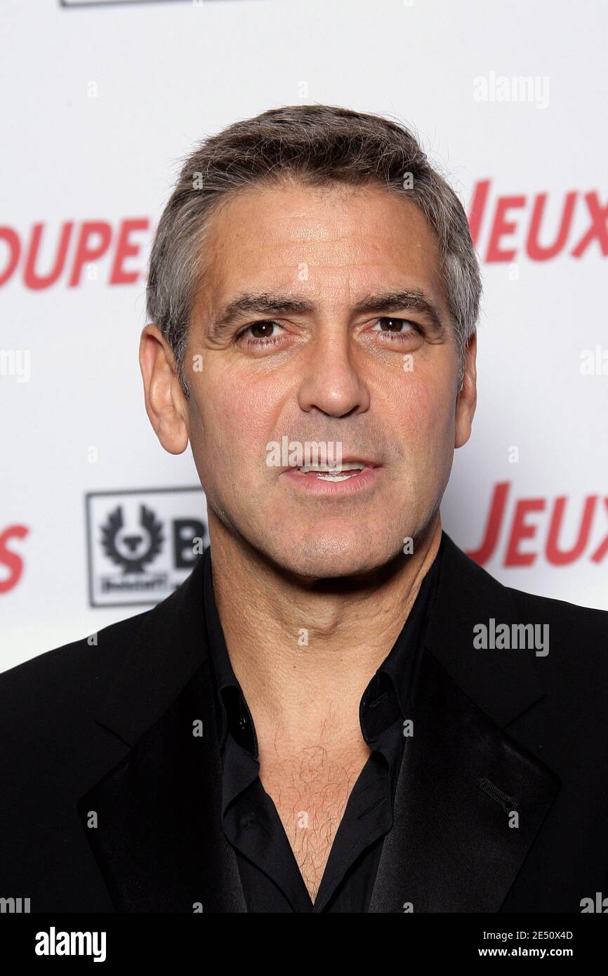 George Clooney attends the French premiere of his new movie ...