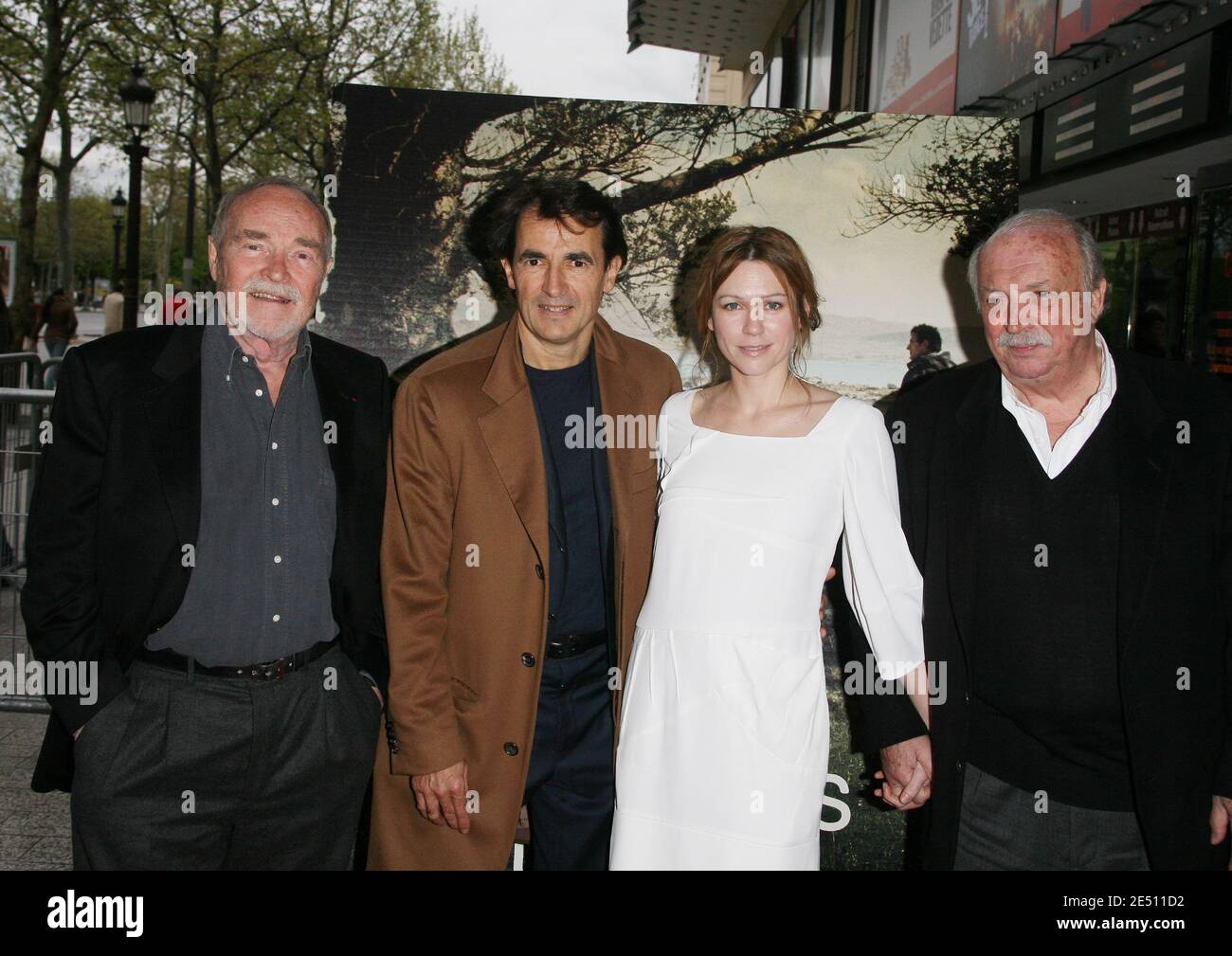 (L to R) Pierre Vaneck, Albert Dupontel, Marie-Josee Croze and Director ...