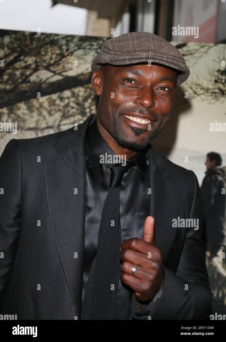 Actor Jimmy Jean-Louis from US TV Show 'Heroes' attends the premiere of ...