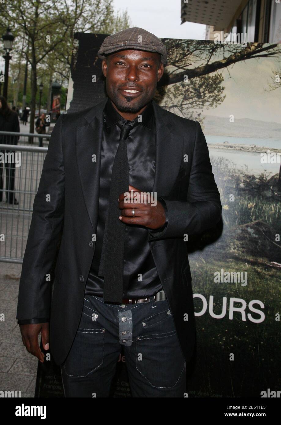 Actor Jimmy Jean-Louis from US TV Show 'Heroes' attends the premiere of ...