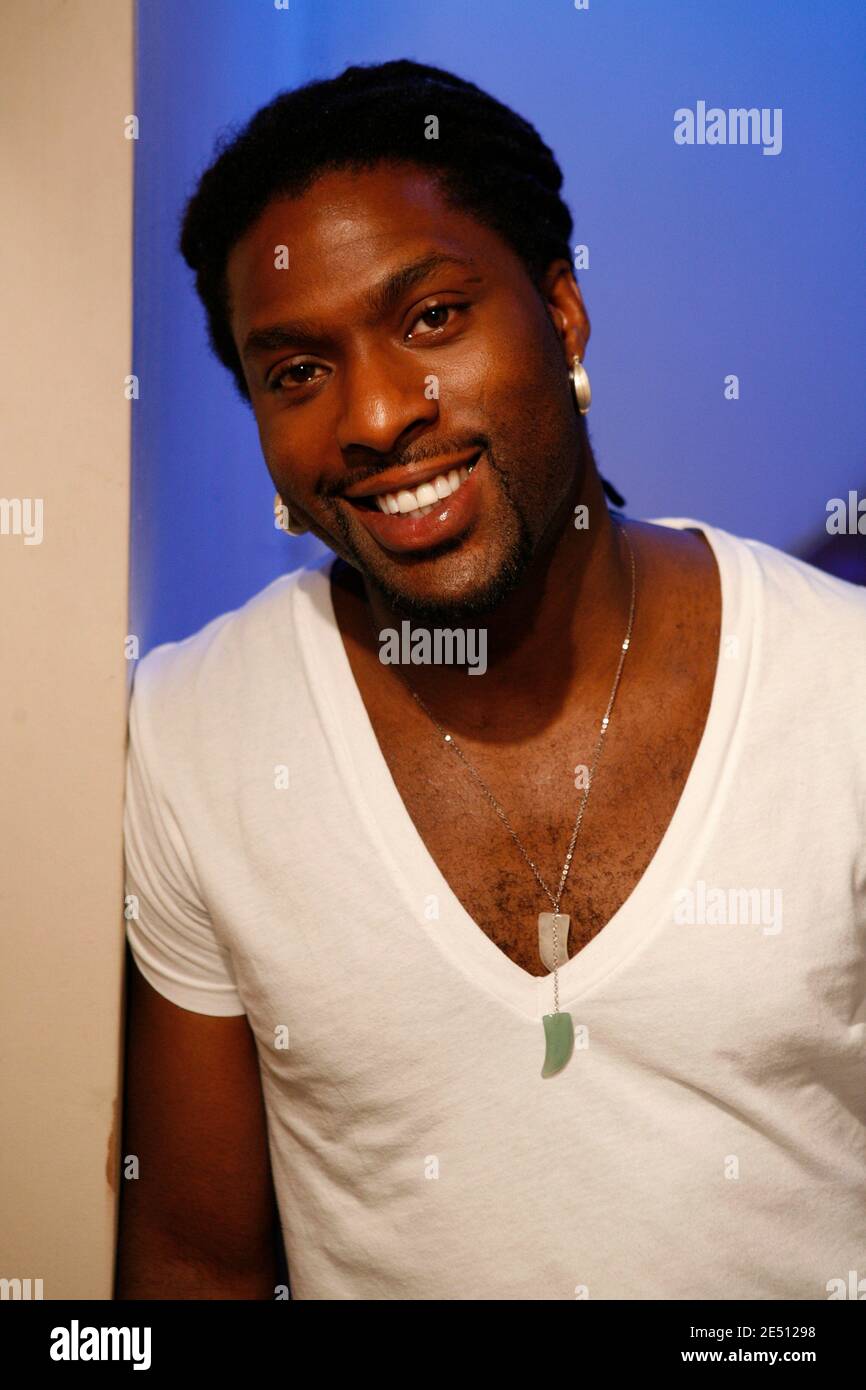 EXCLUSIVE - Gage attends the taping of a radio show in Paris, France on ...