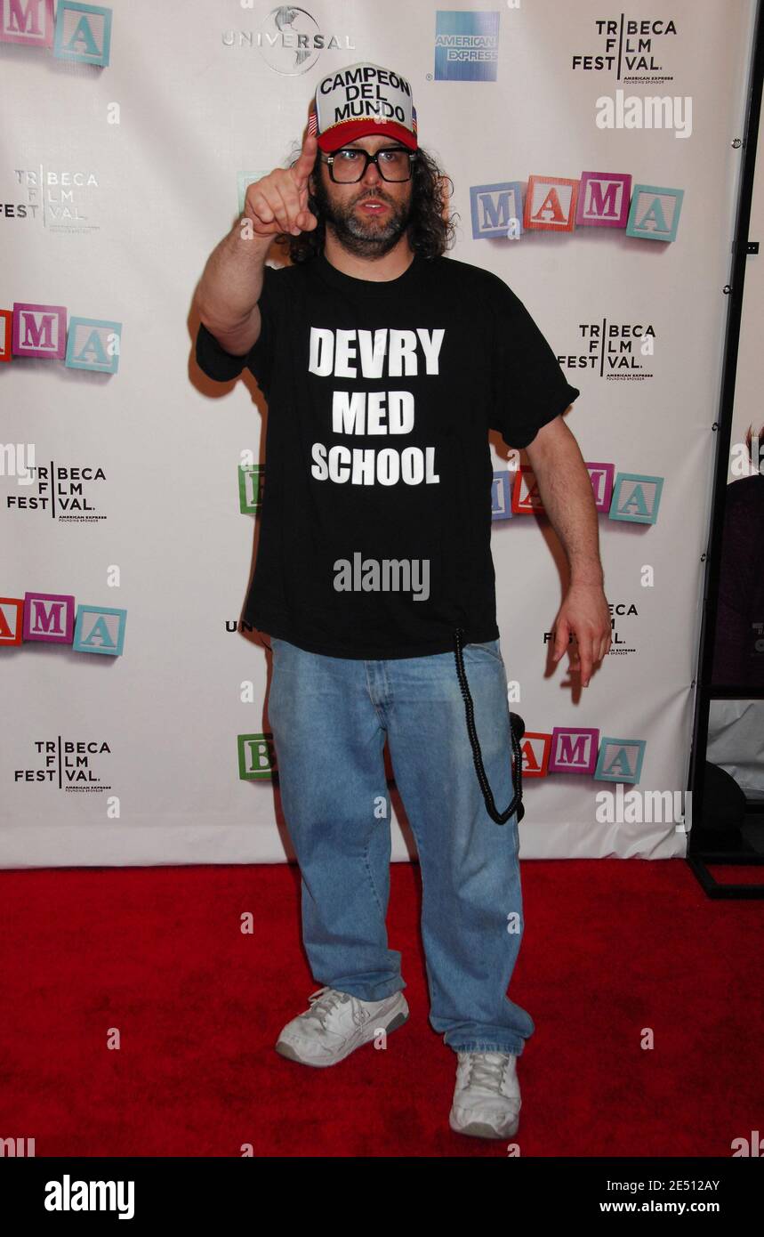 Actor Judah Friedlander arrives to the 'Baby Mama' premiere at the ...