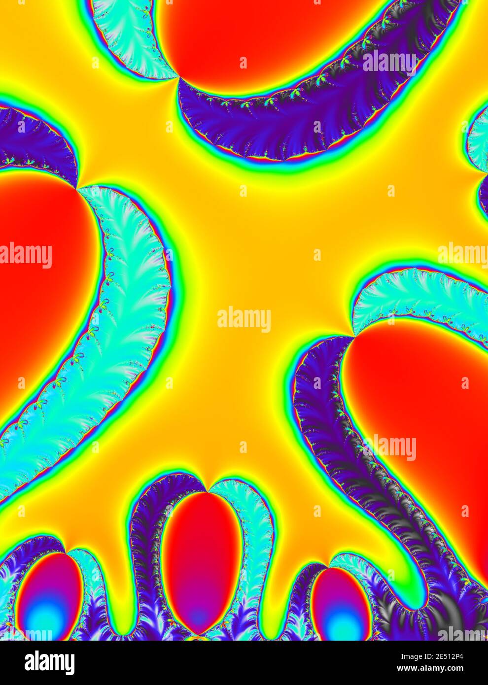 Psychedelic background with liquid marble texture Stock Photo - Alamy