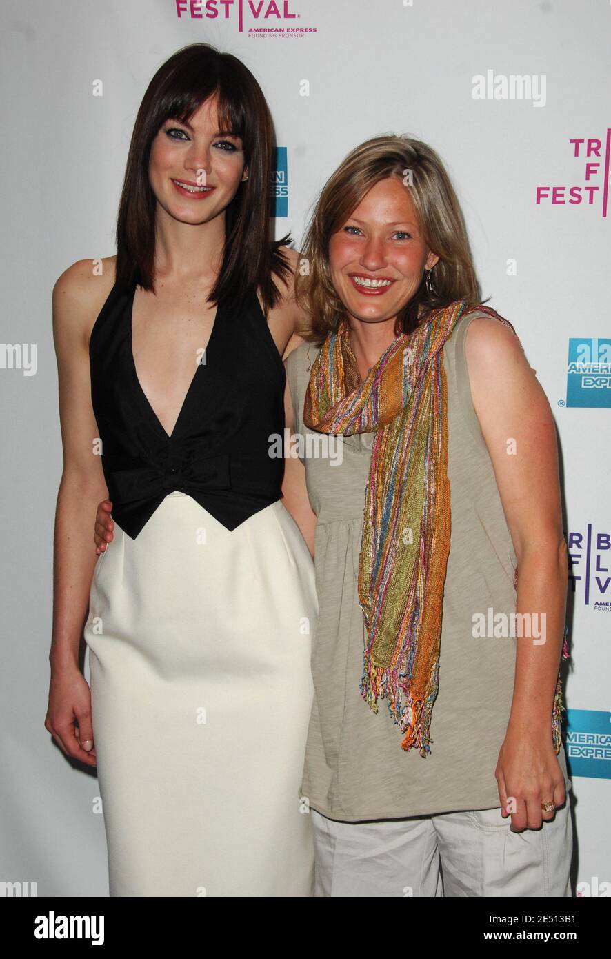 Actors Michelle Monaghan (L) and Joey Lauren Adams attend the world ...