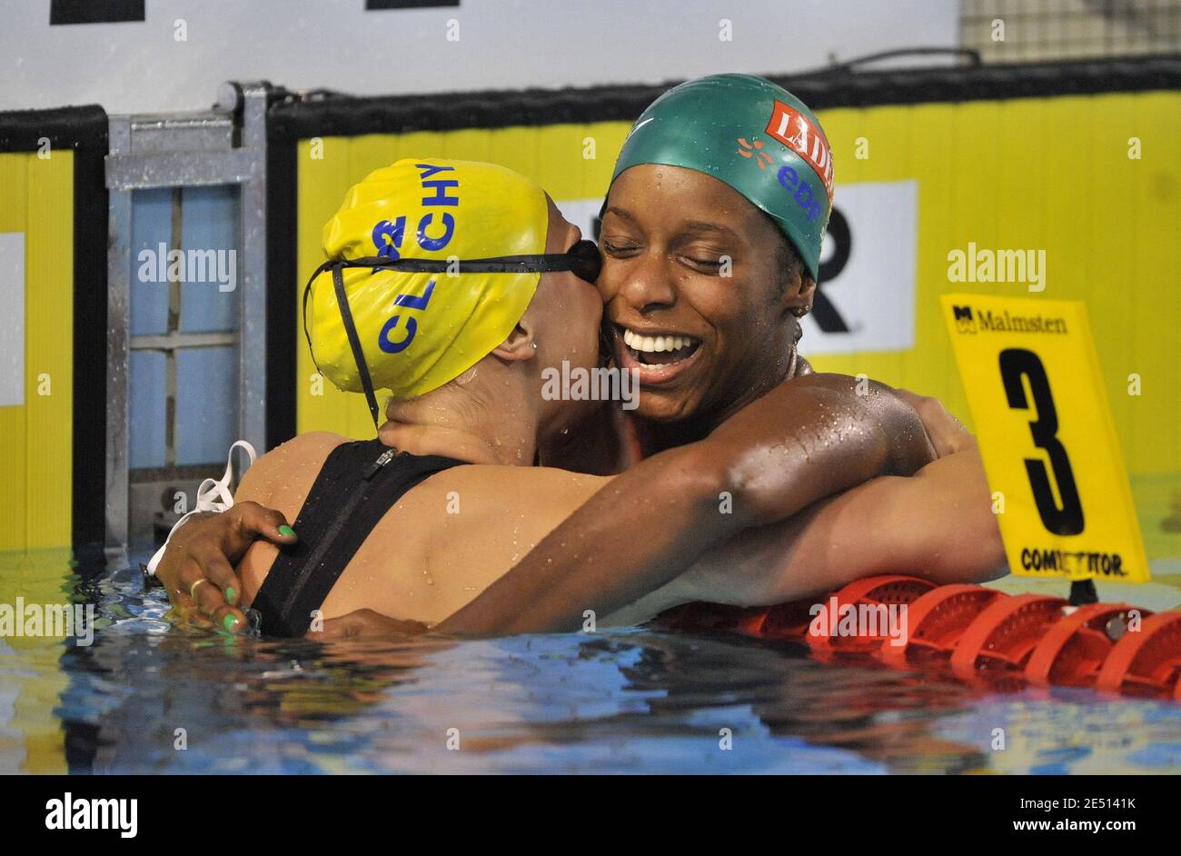 France's Malia Metella performs on women's 100m finale during the ...