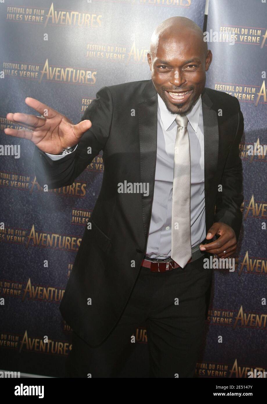 Actor Jimmy Jean-Louis from US TV show 'HEROES' attends the Jules Verne ...