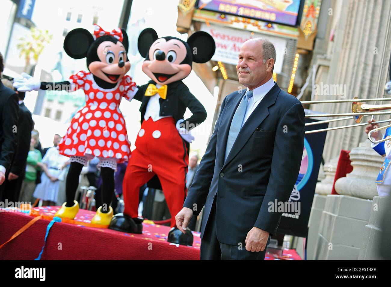 Former Walt Disney Co. CEO Michael D. Eisner is honored with the 2 ...