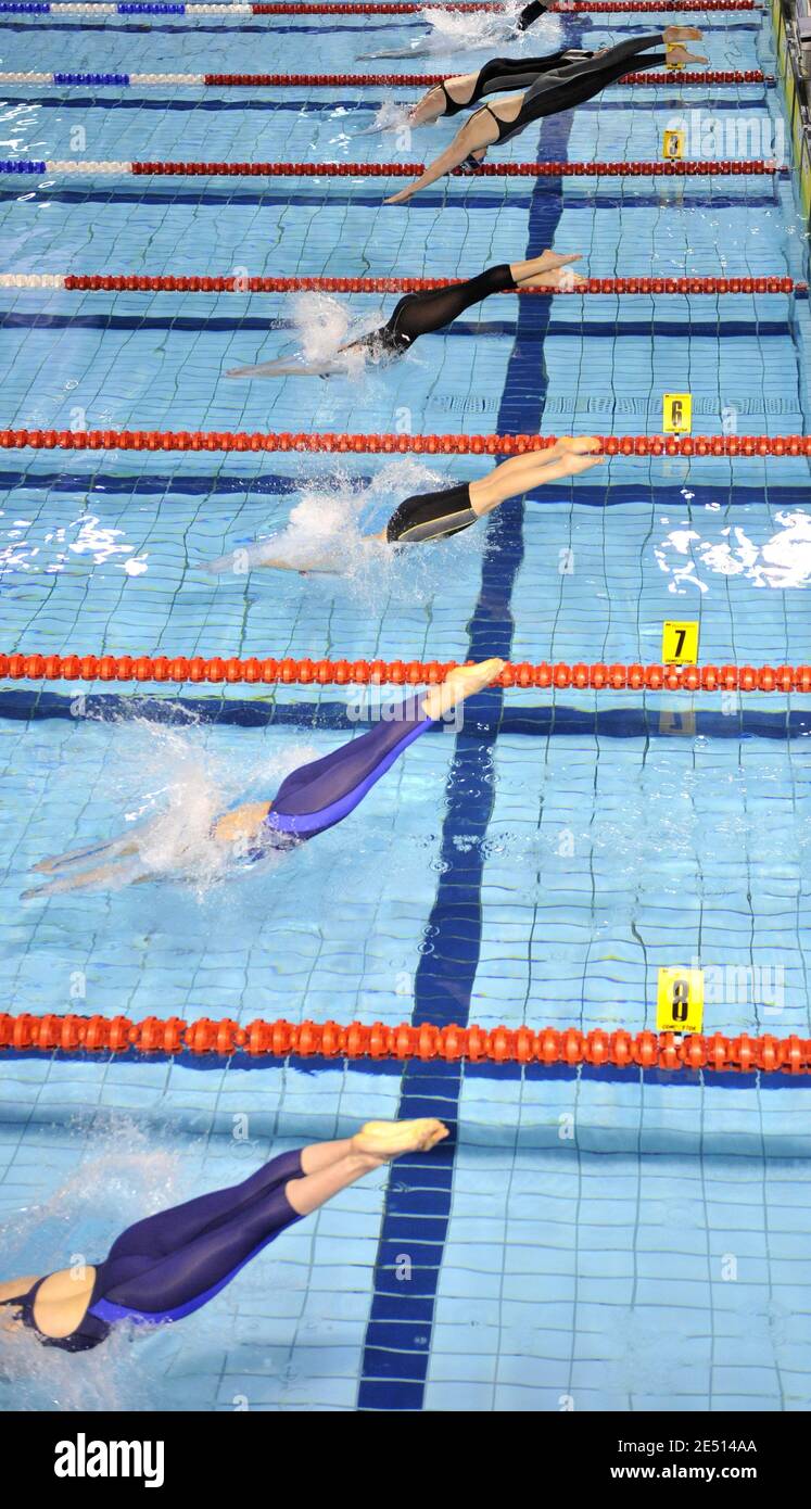 Atmosphere at the start of the women's 50m series during the French ...