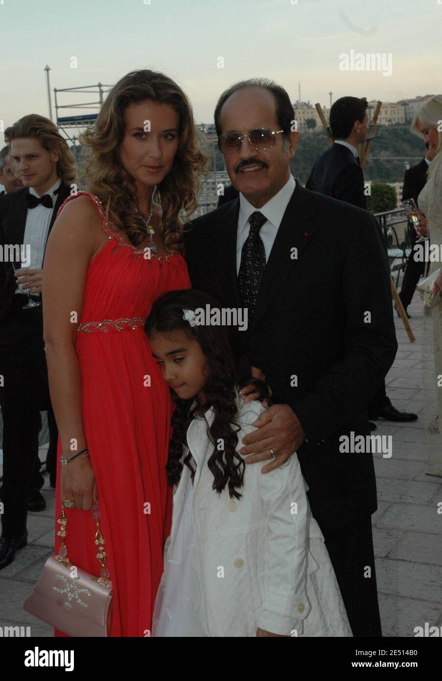 Safia Al Rashid with her daughter attend the gala organized by the ...