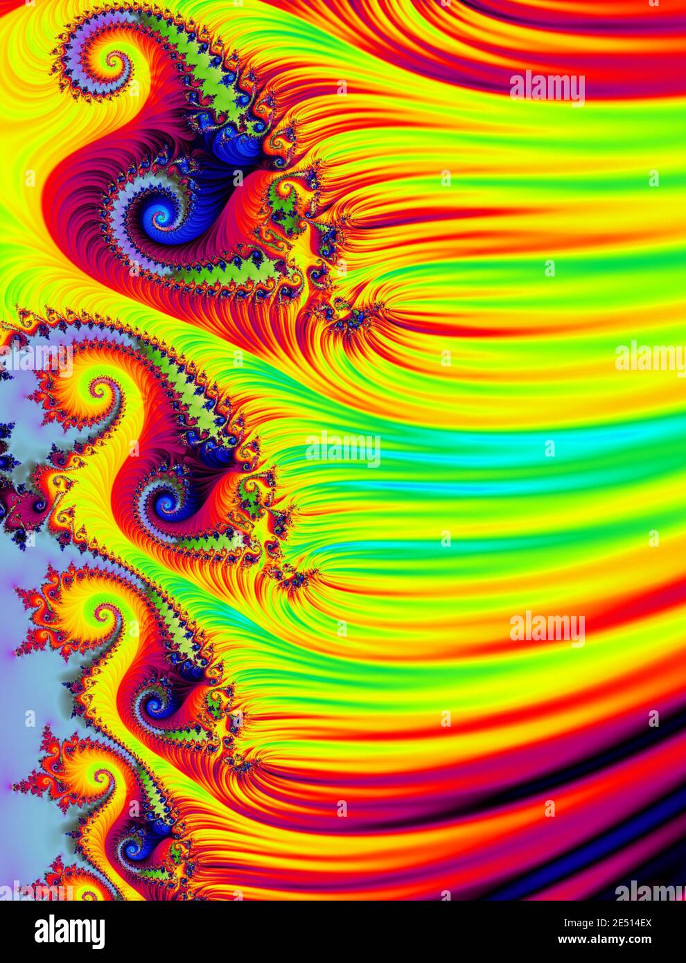 Psychedelic background with liquid marble texture Stock Photo - Alamy