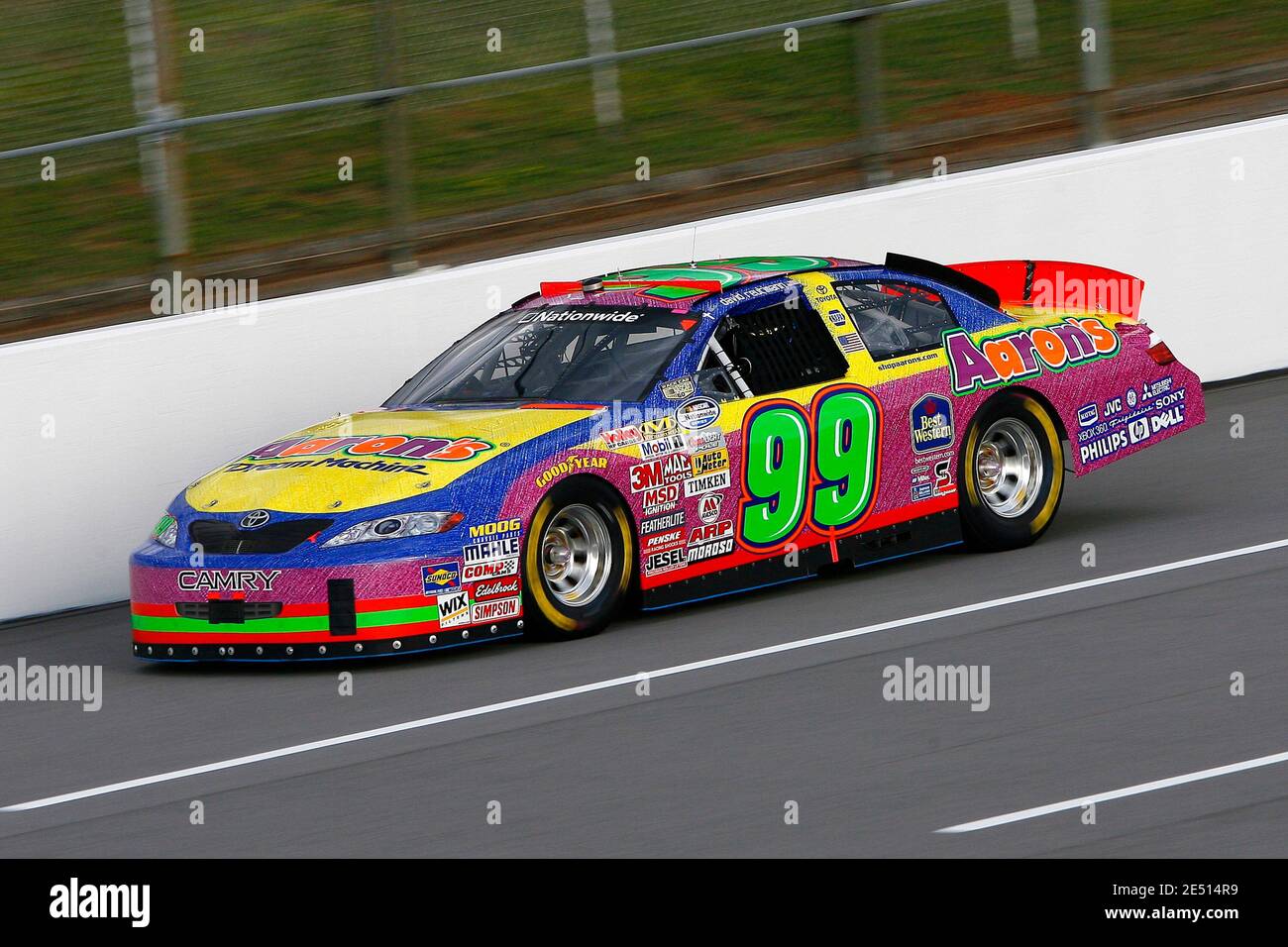 David Reutimann on his qualifying attempt for the Aaron's 312 in ...