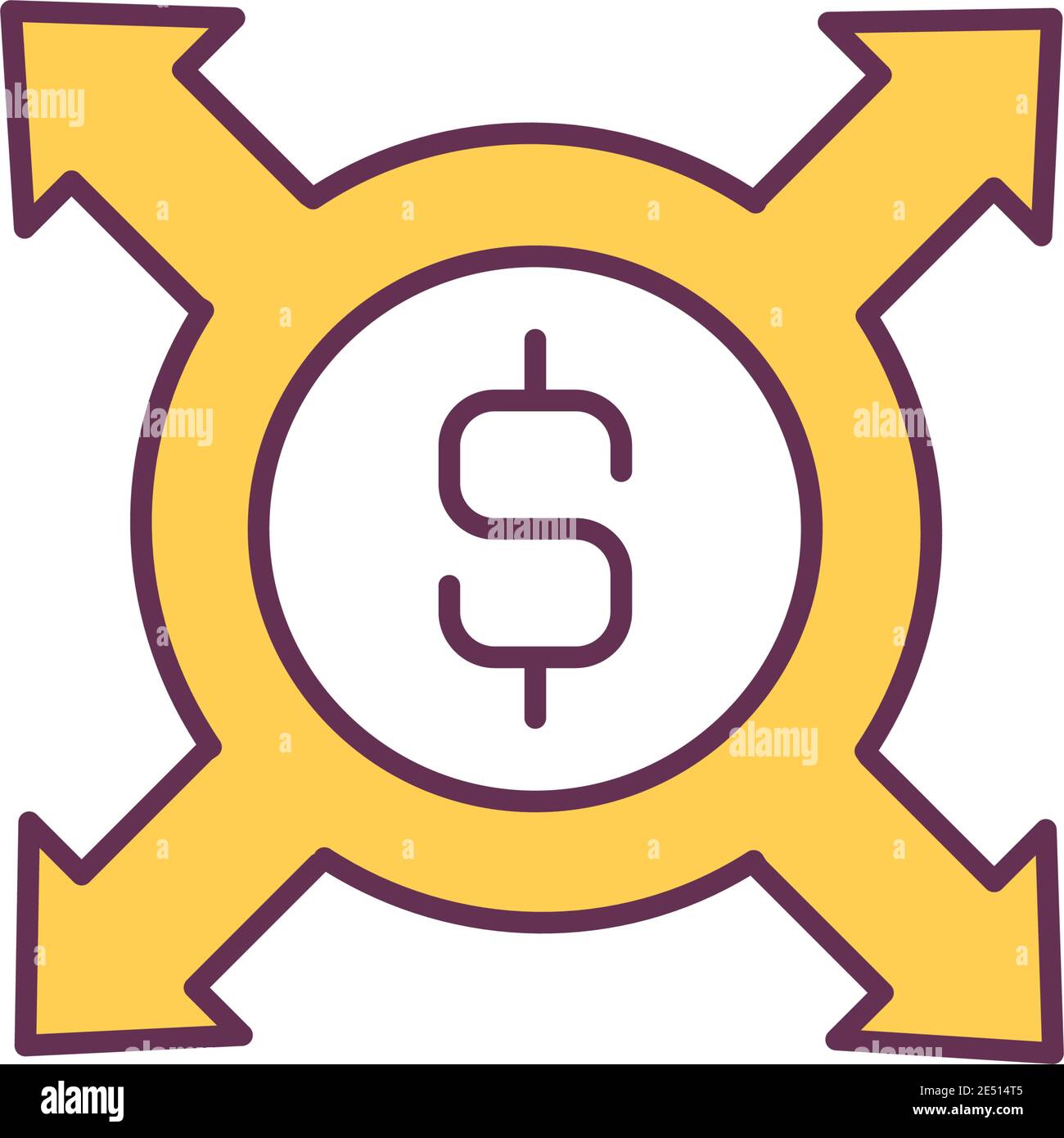 Value chain component RGB color icon Stock Vector Image & Art - Alamy