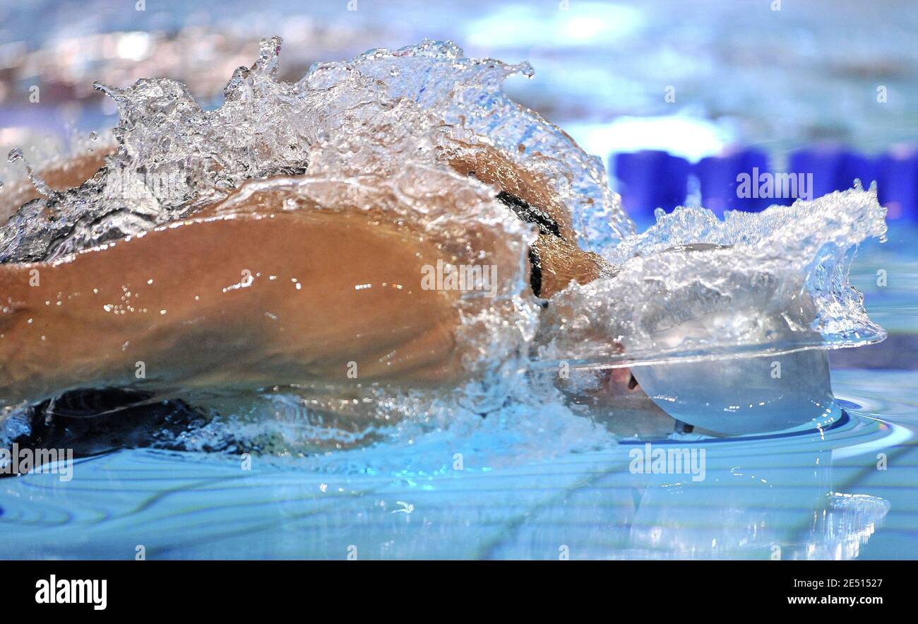 France's Frederick Bousquet performs on men's 100m butterfly finale ...