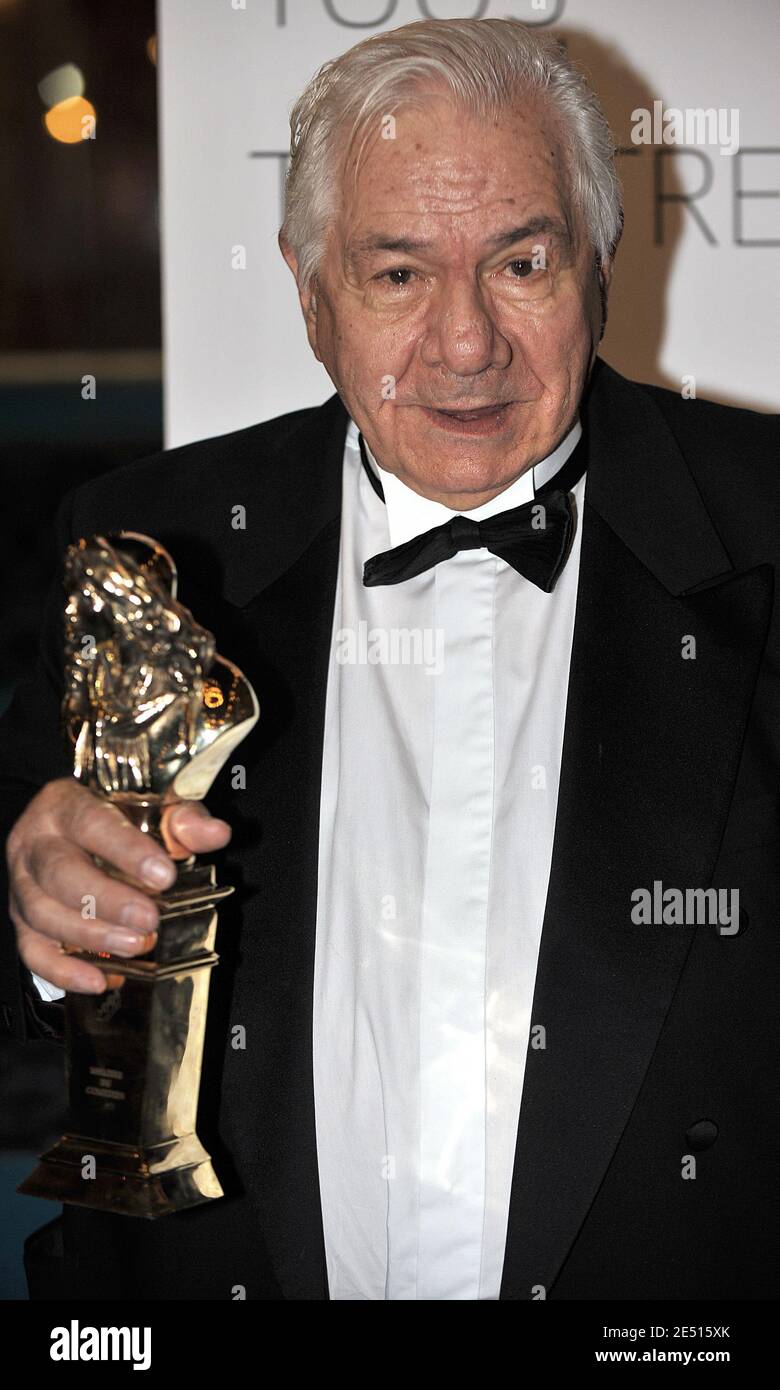 French actor Michel Galabru poses after receiving the best actor award ...