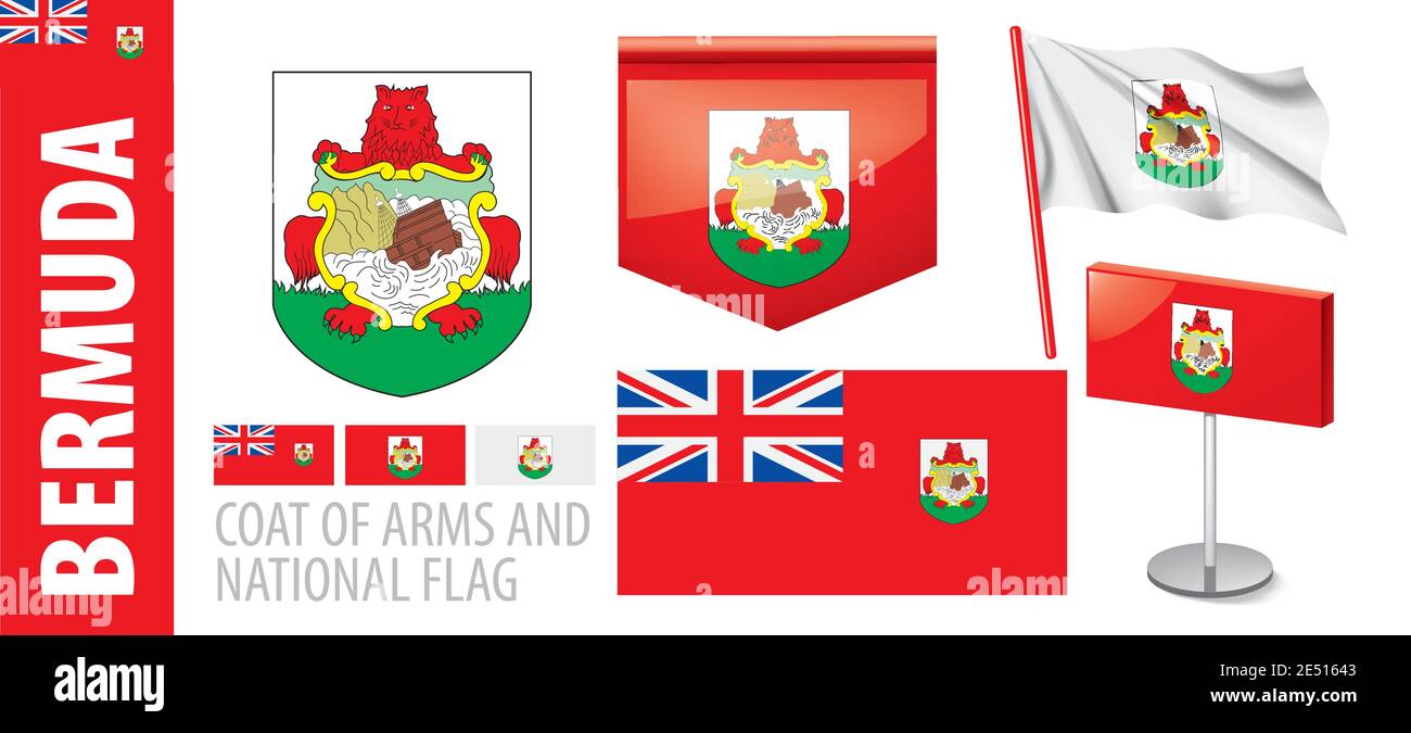 National flag bermuda Stock Vector Images - Alamy