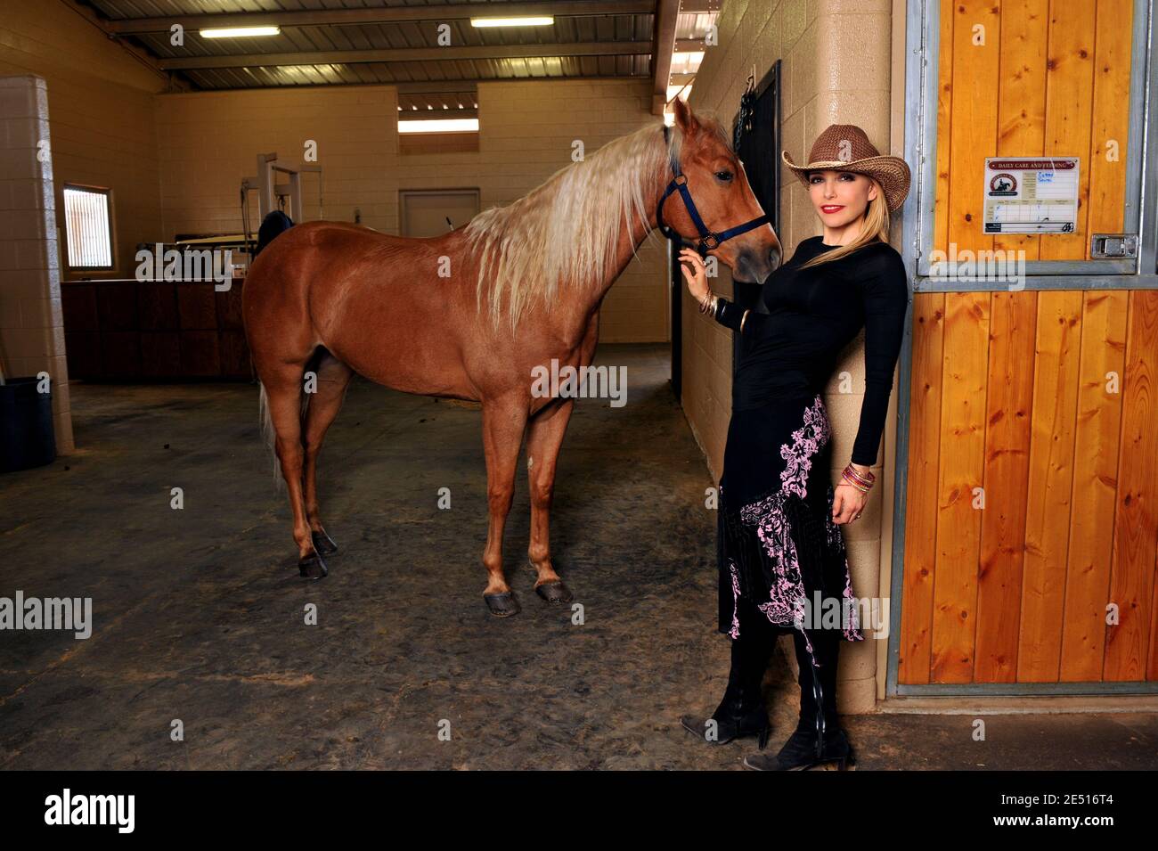 EXCLUSIVE. French singer Jeanne Mas poses at home in Scottdale near ...