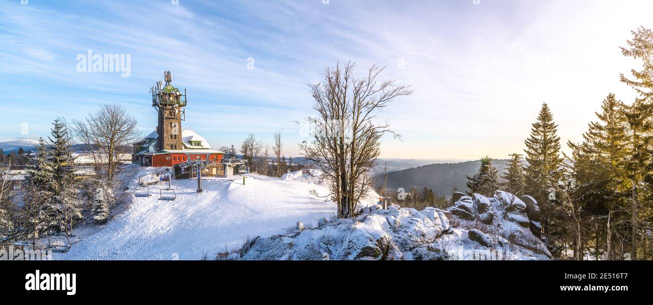 Spicak lookout hi-res stock photography and images - Alamy