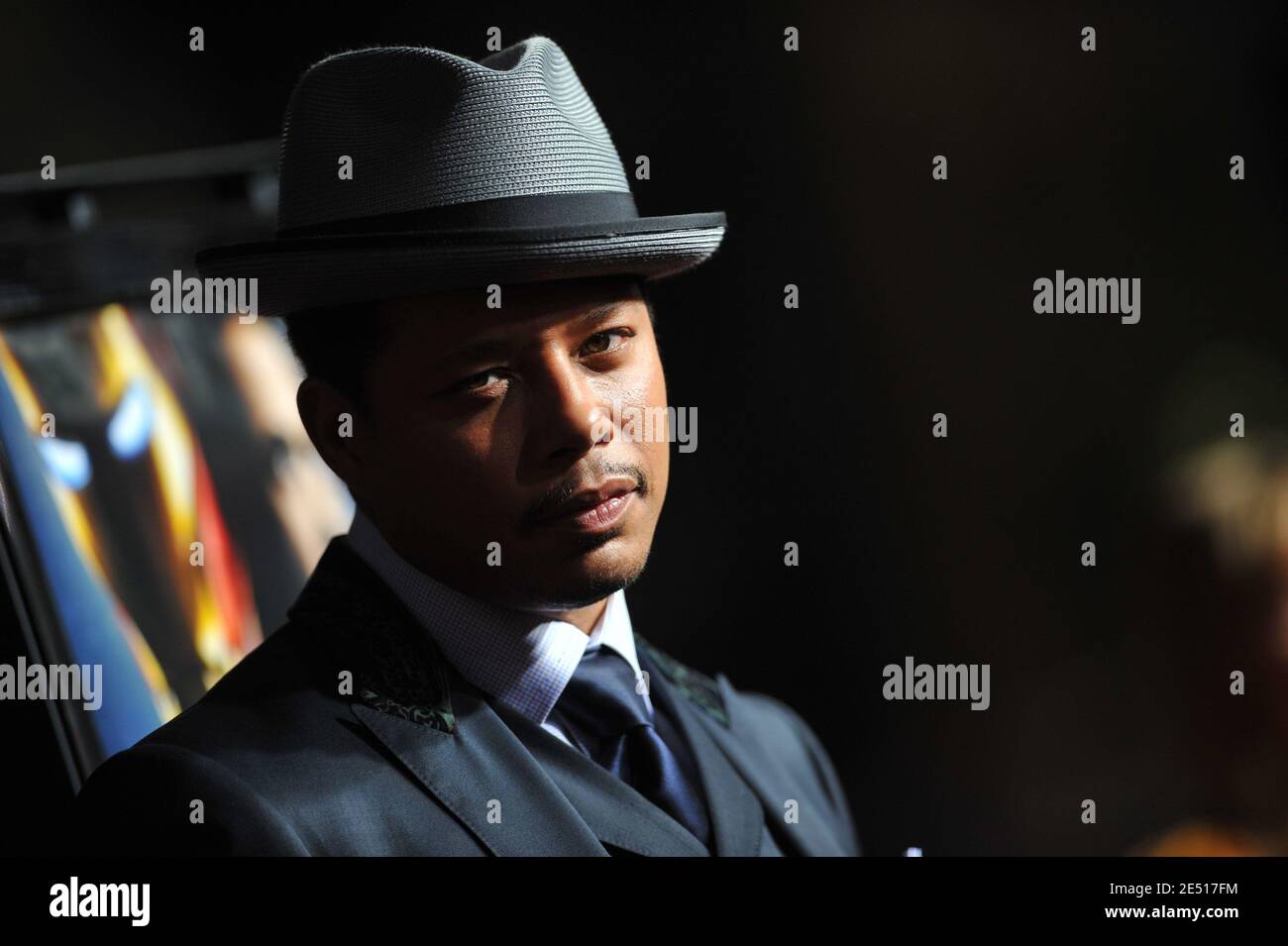 Terrence Howard attends the premiere of Paramount Pictures 'Iron Man ...