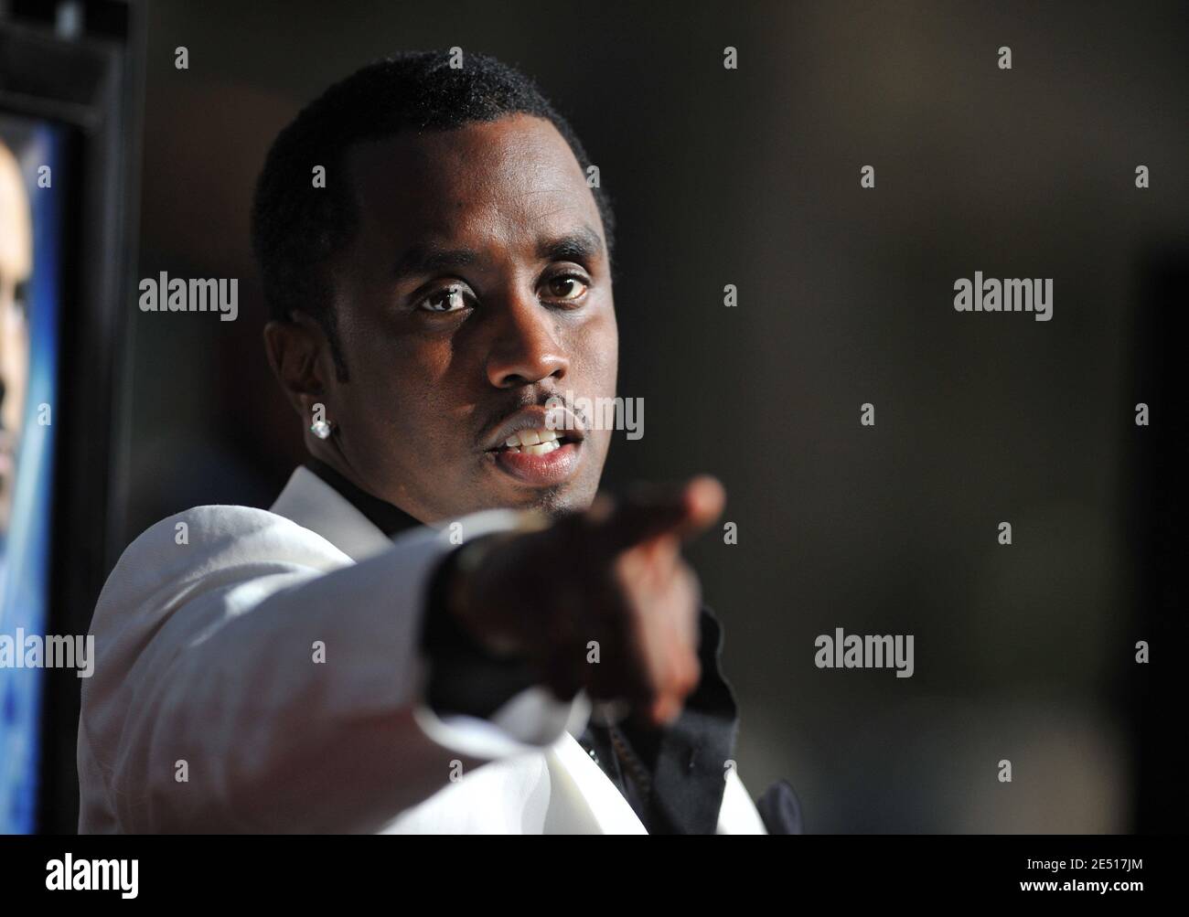 Sean Combs attends the premiere of Paramount Pictures 'Iron Man' at the ...