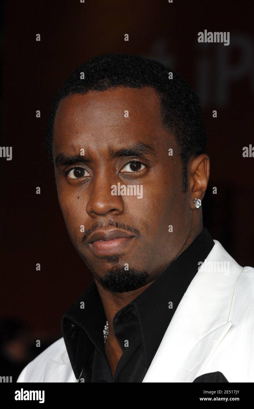 Sean Combs attends the premiere of Paramount Pictures 'Iron Man' at the ...