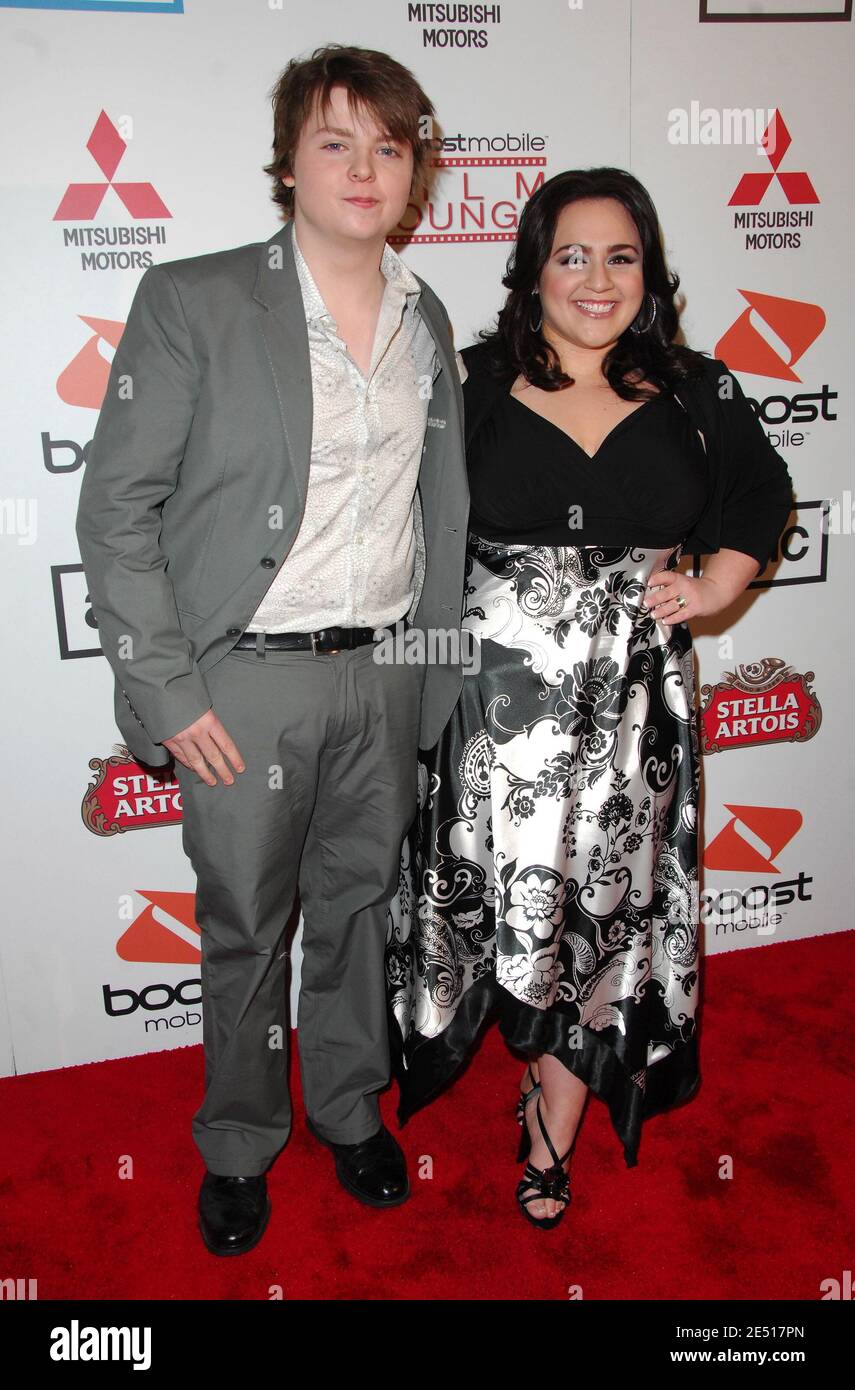 Actors Spencer Breslin and Nikki Blonsky arrive at the premiere of ...