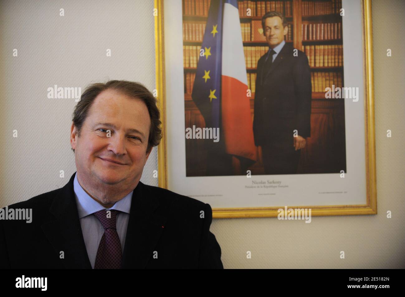 French President's advisor Pierre Charon poses at the Elysee Palace in ...