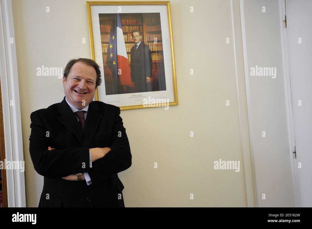 French President's advisor Pierre Charon poses at the Elysee Palace in ...