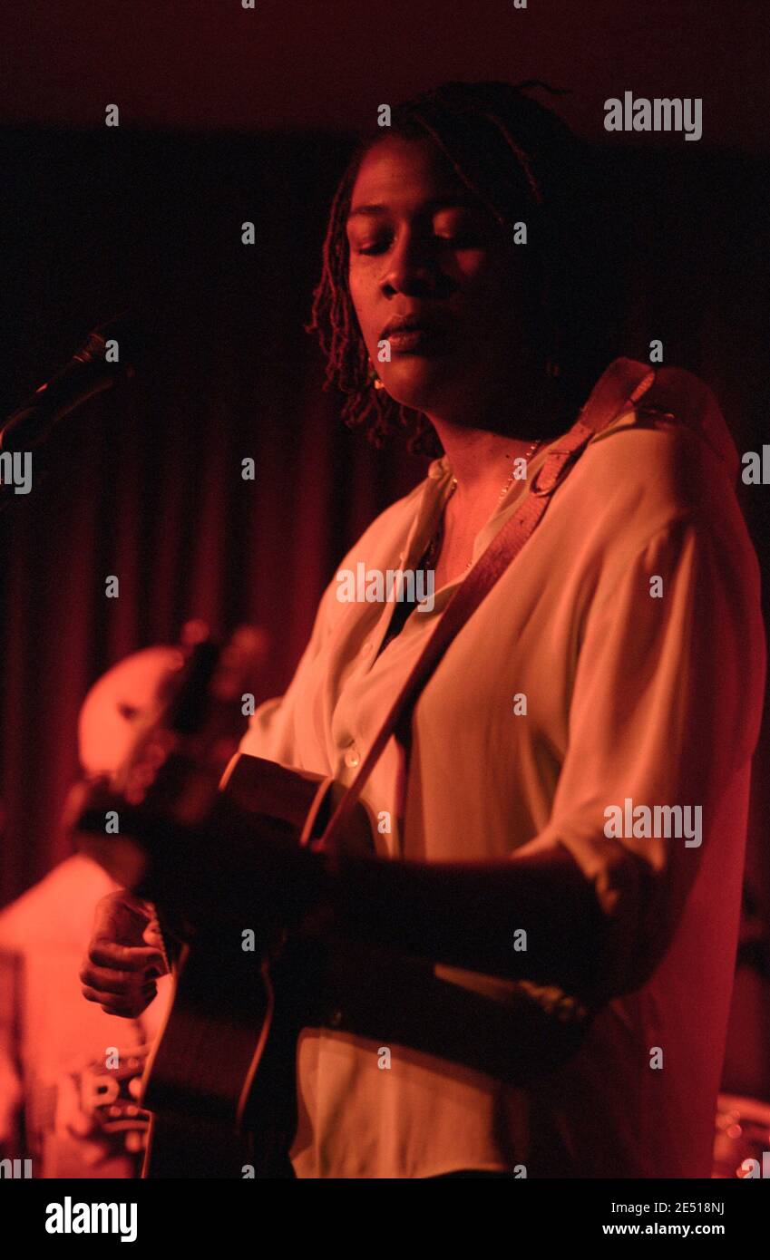 Us singer Ilene Barnes performs live on stage in Paris, France, on ...
