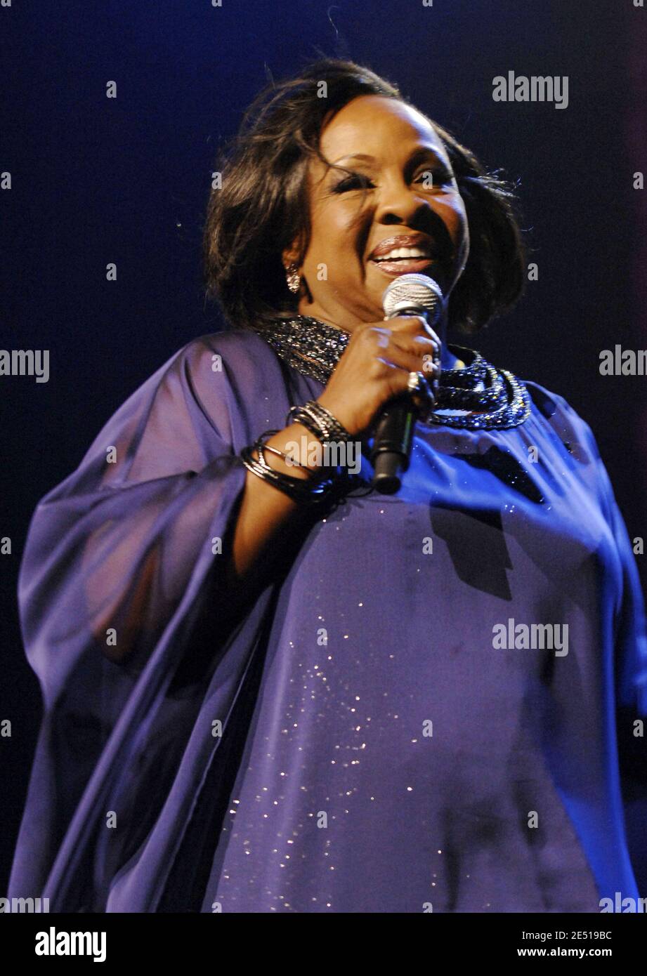 Singer Gladys Knight performs as part of the 'Divas With Heart' Concert ...