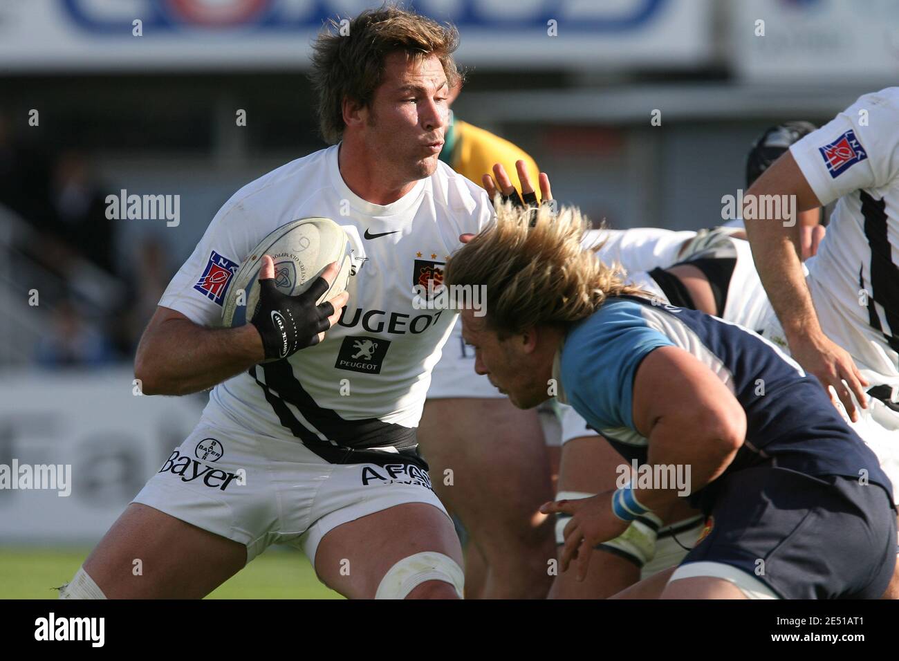 Toulouse's Shaun Sowerby during the French Top 14 Rugby match, Stade ...