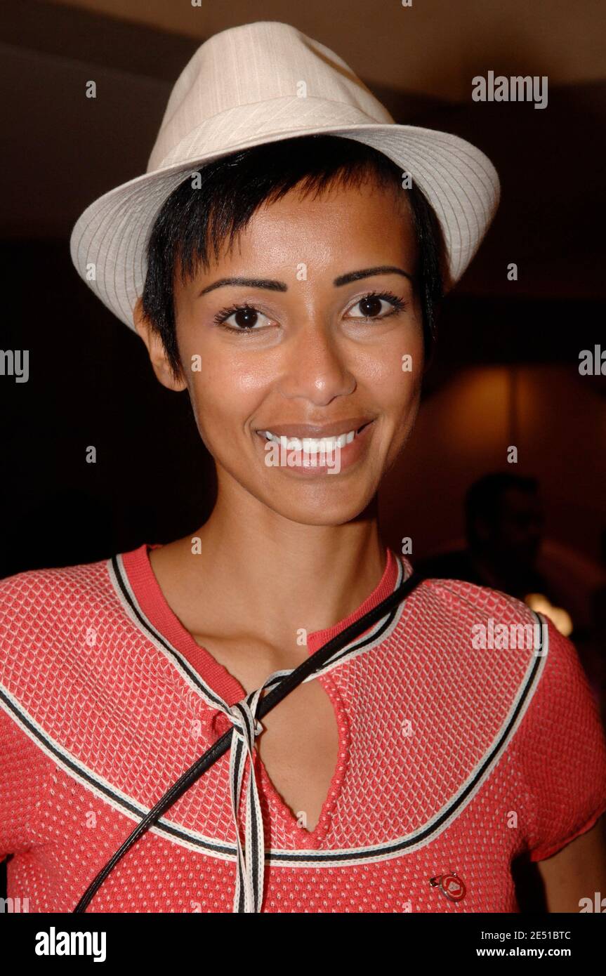 Sonia Rolland attends the Fornarina party at the Carrousel du Louvre in ...