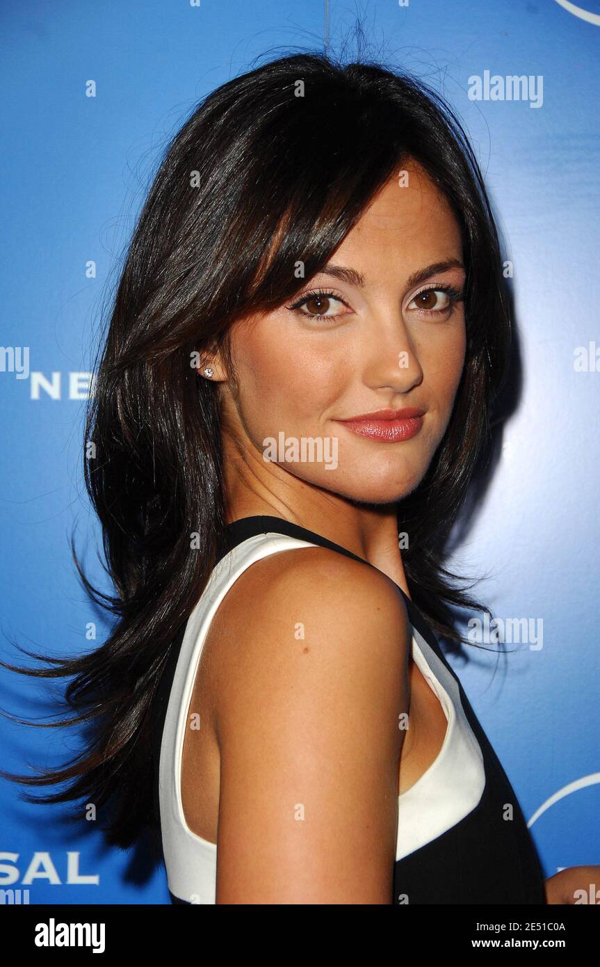 Actress Minka Kelly arrives for the NBC Universal Experience at ...