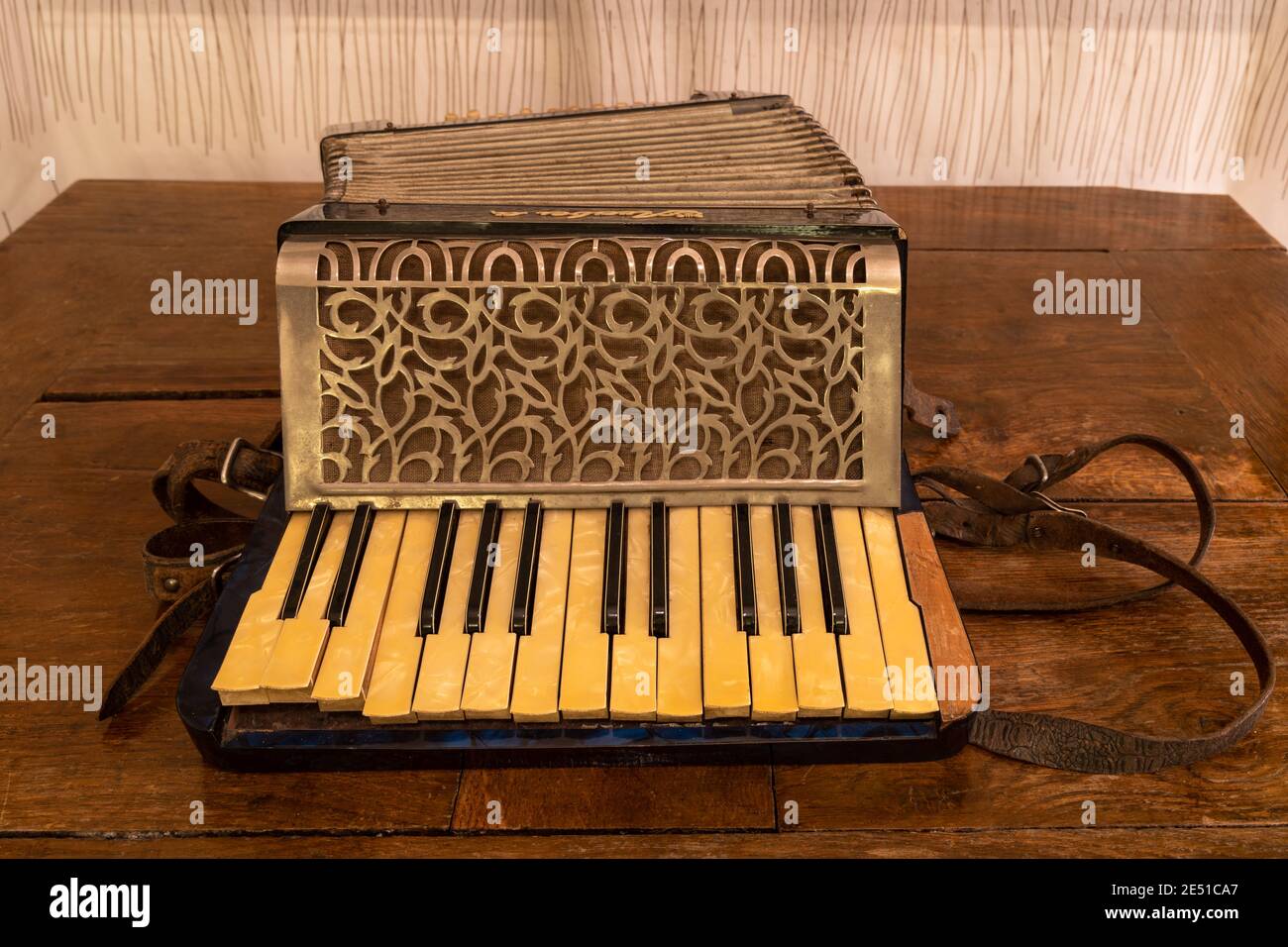 Vintage accordion hi-res stock photography and images - Alamy