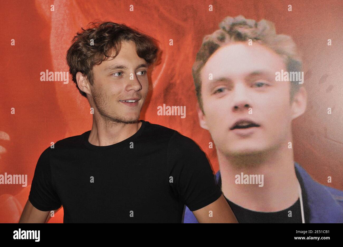 French actor Theo Frilet poses during the premiere of 'Nes en 68 ...