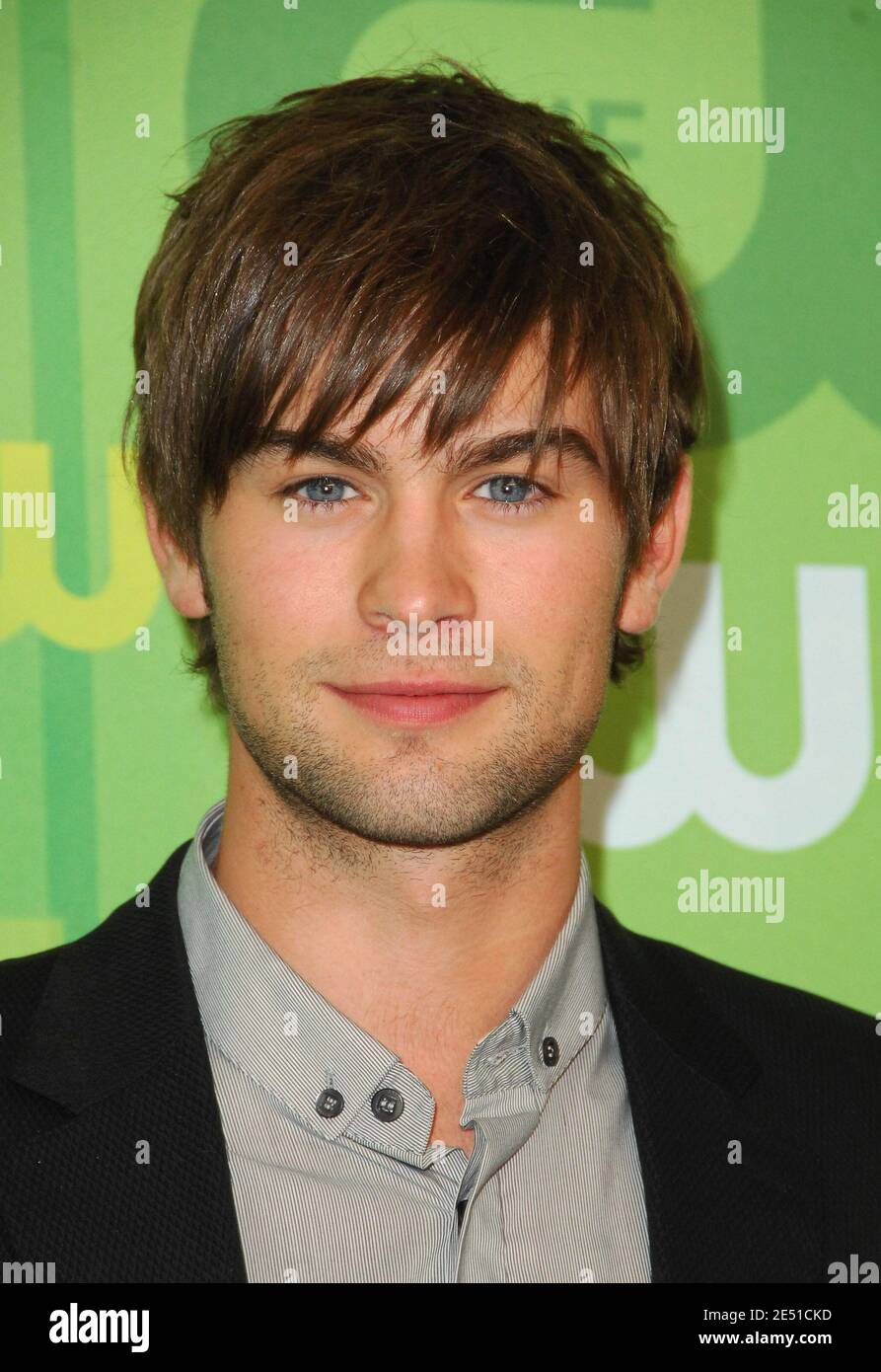 Chase Crawford arriving for the CW Network's Upfronts at Lincoln Center ...