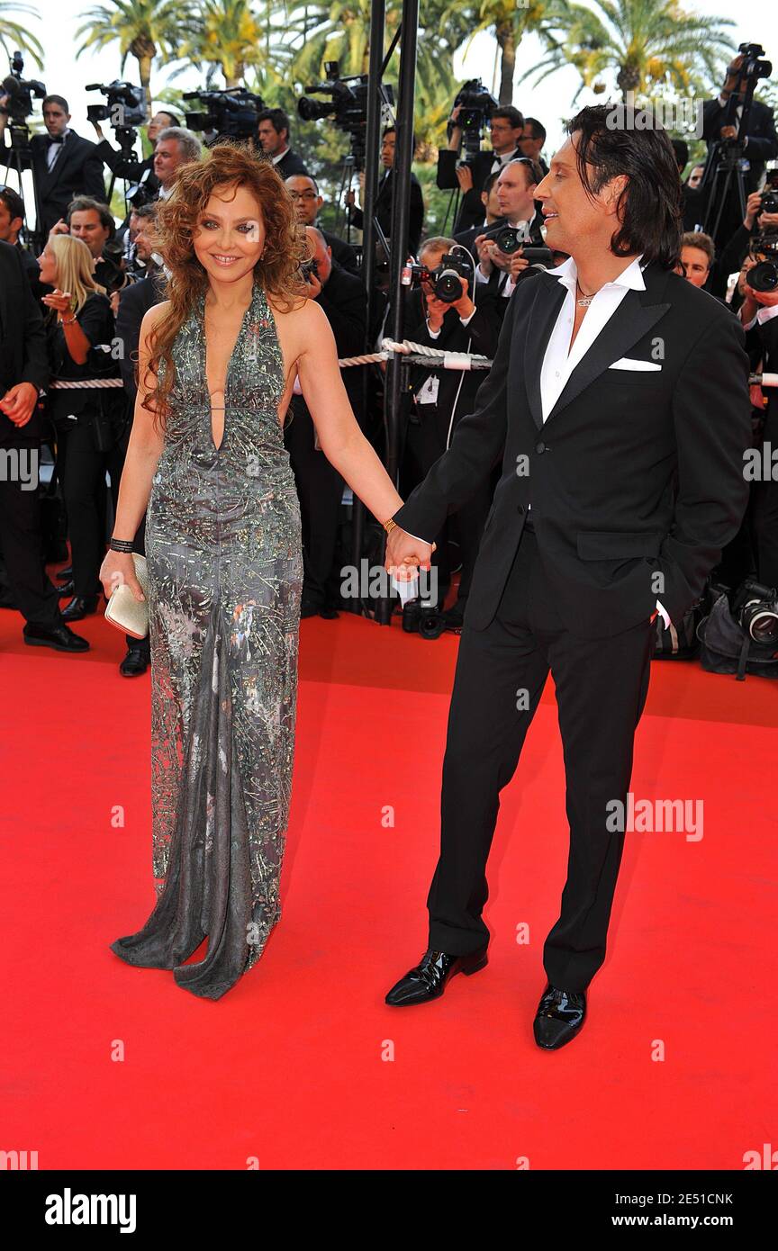 Ornella Muti seen arriving at the Palais des Festivals in Cannes ...