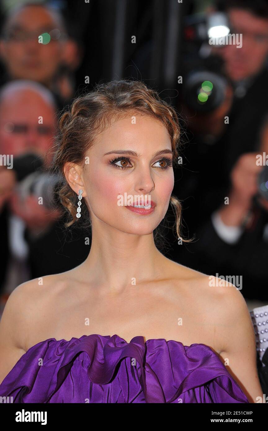 Natalie Portman seen arriving at the Palais des Festivals in Cannes ...