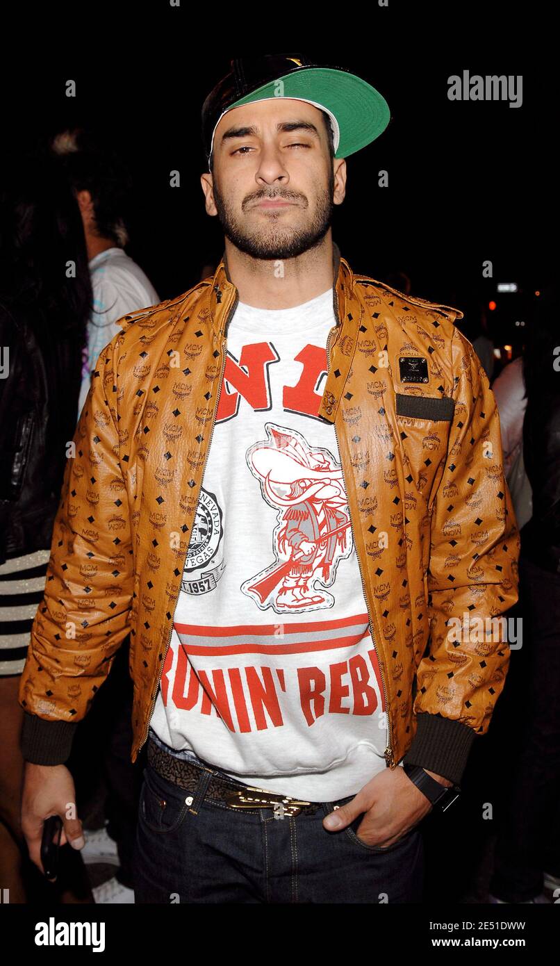 Music producer Armand Van Helden arriving for the Kanye West 'Glow In ...