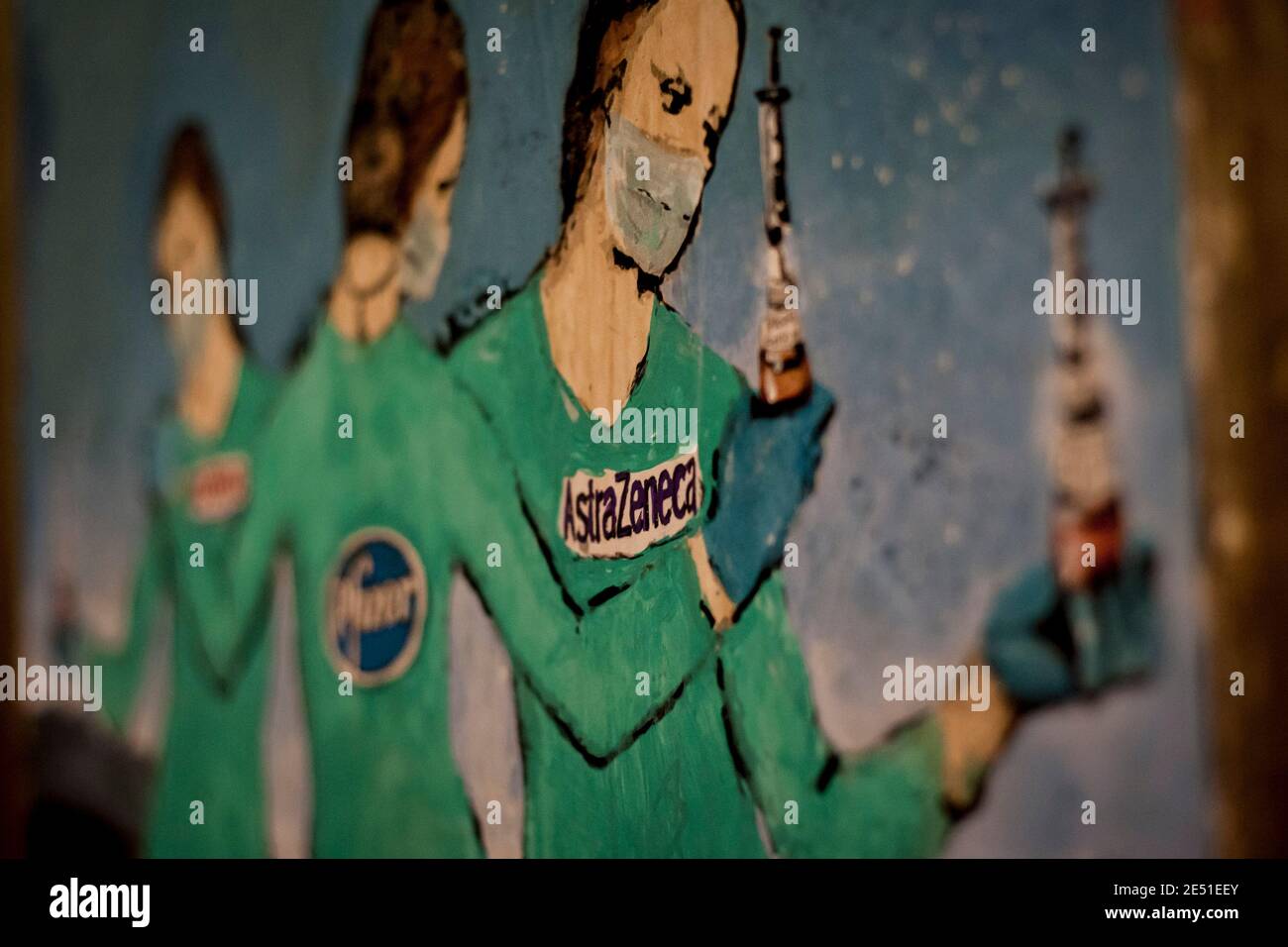 Tvboy mural hi-res stock photography and images - Alamy